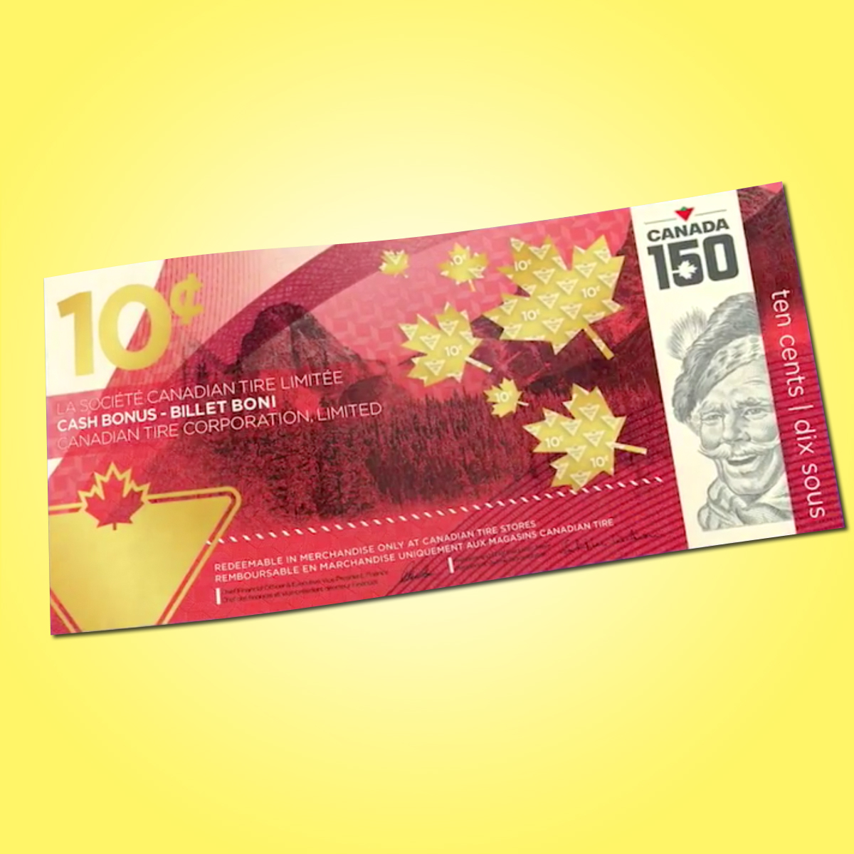 CT CANADA 150 BILL – Paidesign